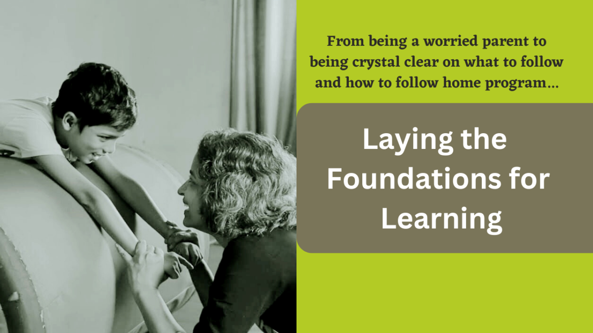 Laying the Foundation - Khushi